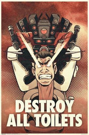 Skibidi Toilet (2023) - Titan Speakerman Destroy All Toilets Photo ...