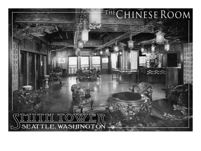 'Smith Tower - Seattle, Washington - Chinese Room' Print - Lantern ...
