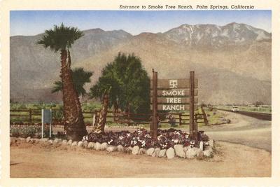 'Smoke Tree Ranch, Palm Springs, California' Poster | AllPosters.com