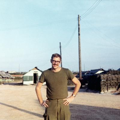 'Snapshot of Us Army Soldier on Base in Vietnam, Ca. 1970' Photographic ...