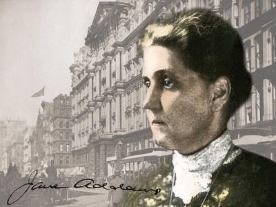 'Social History: Portrait of Laura Jane Addams (1860-1935), Social ...