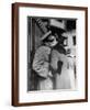 'Soldier Giving a Farewell Kiss to His Lady Friend at Penn Station ...