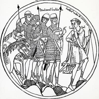 'Soldiers with Armor and Spears, 11th Century' Giclee Print ...