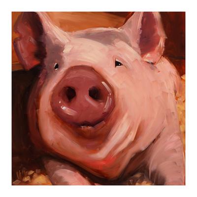 'Some Pig' Giclee Print - Patty Voje | AllPosters.com