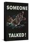 'Someone Talked WWII War Propaganda Art Print Poster' Poster ...