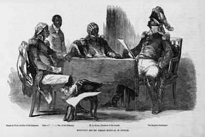 'Soulouque and His Cabinet Ministers in Council.' Giclee Print ...