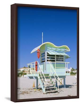 'South Beach Lifeguard Station, Art Deco, Miami Beach, Florida, USA ...