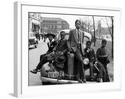 'Southside Boys, Chicago, c.1941' Photographic Print - Russell Lee ...