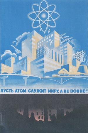 'Soviet Nuclear Power Poster' Poster | AllPosters.com