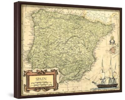 'Spain Map' Poster | AllPosters.com