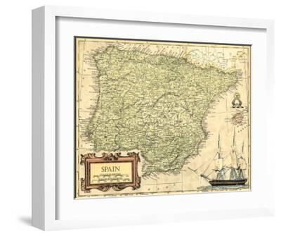 'Spain Map' Poster | AllPosters.com