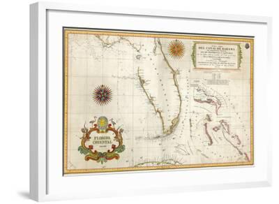 'Spanish Map of Florida and the Bahamas, 1805' Giclee Print ...