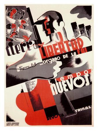 'Spanish Revolution, Labor Force' Giclee Print | AllPosters.com