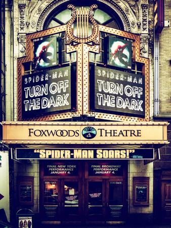 'Spider-Man the Musical at Foxwoods Theatre - Broadway Theatre in Times ...