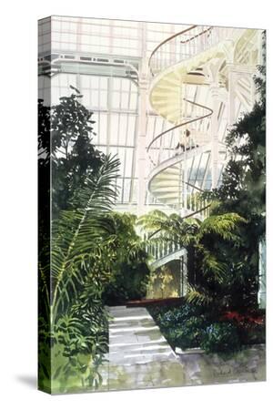 'Spiral Staircase' Stretched Canvas Print - Richard Akerman ...