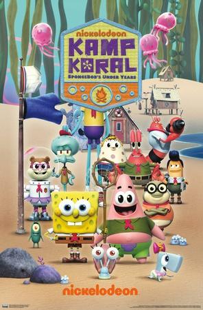 'SpongeBob Squarepants : Kamp Koral - Key Art' Poster - Trends ...