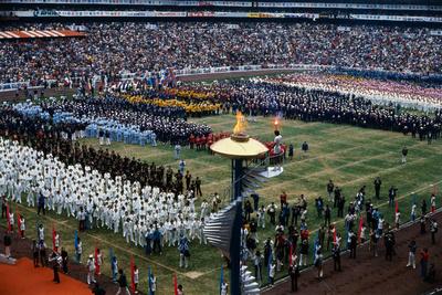 'Sports Stadium Ceremony' Photographic Print | AllPosters.com