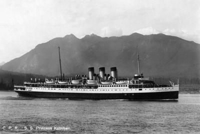 'SS Princess Kathleen' Print - Lantern Press | AllPosters.com