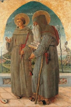 'St. Francis and St. Anthony Abbot' Print - Schiavone Chiulinovich ...