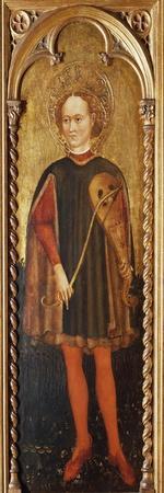 'St. Genesius, Section Triptych Panel, Circa 1460' Giclee Print ...