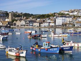 'St. Ives, Cornwall, England, United Kingdom, Europe' Photographic ...