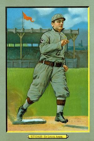 'St. Louis, MO, St. Louis Browns, George Stone, Baseball Card' Poster ...
