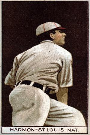 'St. Louis, MO, St. Louis Cardinals, Robert Harmon, Baseball Card ...