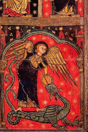 'St. Michael Fighting the Dragon' Giclee Print | AllPosters.com