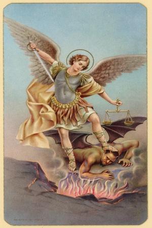 'St Michael' Giclee Print | AllPosters.com