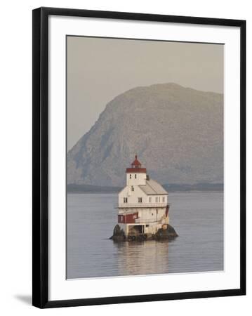 'Stabben Lighthouse Near Floro, Norway, Scandinavia, Europe ...