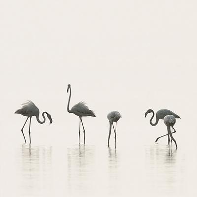Flamingo Community I Giclee Print - Staffan Widstrand | AllPosters.com