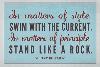'Stand Like A Rock Thomas Jefferson Quote' Print | AllPosters.com