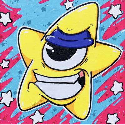 'Star Splatter 3' Poster - Andrea Buenfil | AllPosters.com