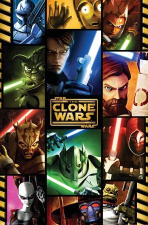 'Star Wars: The Clone Wars - Grid Premium Poster' Photo | AllPosters.com