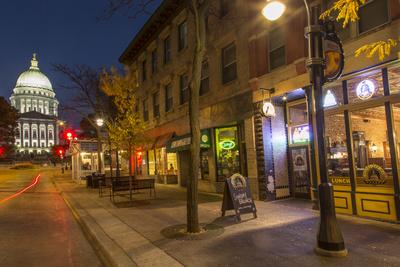 'State Street in Downtown Madison, Wisconsin, USA' Photographic Print ...