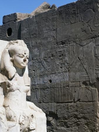 'Statue of Ankhesenamun' Photographic Print | AllPosters.com