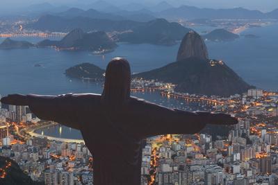 'Statue of Christ the Redeemer, Corcovado, Rio De Janeiro, Brazil ...