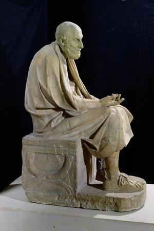 'Statue of Chrysippus (circa 280-207 BC) the Greek Philosopher' Giclee ...