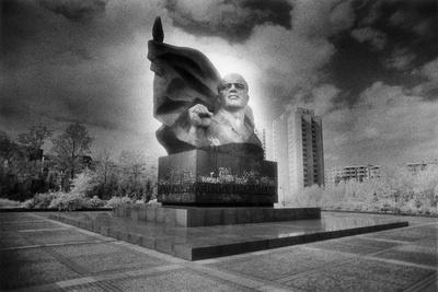 'Statue of Ernst Thalmann, East Berlin, Germany' Giclee Print - Simon ...