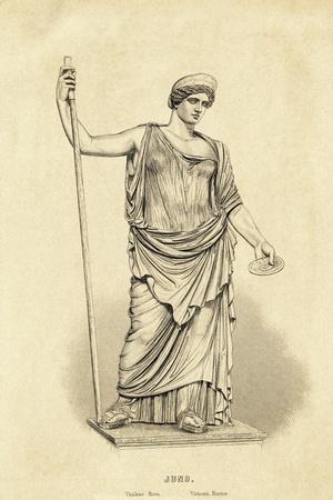'Statue of Roman God Juno' Giclee Print | AllPosters.com