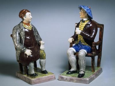 'Statues of Tam O'Shanter and Souter Johnny, 1820' Giclee Print ...