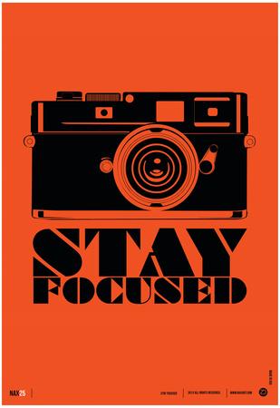 'Stay Focused Poster' Posters - NaxArt | AllPosters.com