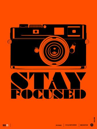 'Stay Focused Poster' Prints - NaxArt | AllPosters.com