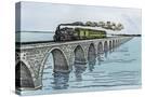'Steam Train: First Train on Key West Railroad Railway Bridge, Florida ...