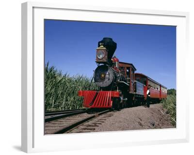 'Steam Train from 1860, Reconstructed 1970, Maui Island, Hawaii, USA ...