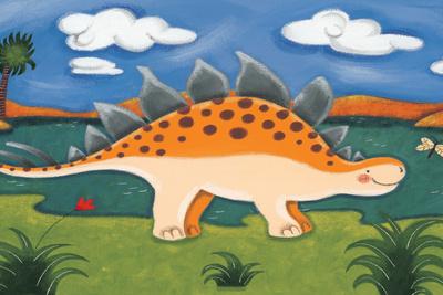 'Steggy the Stegosaurus' Art - Sophie Harding | AllPosters.com