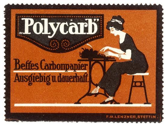 Stenographer Uses Polycarb Carbon Paper Art AllPosters stenographer-uses-polycarb-carbon-paper-art-allposters