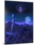'A Grey Alien Located on its Homeworld of Zeta Reticuli' Posters ...
