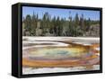 'Chromatic Pool Hot Spring, Upper Geyser Basin Geothermal Area ...