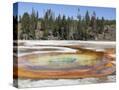 'Chromatic Pool Hot Spring, Upper Geyser Basin Geothermal Area ...
